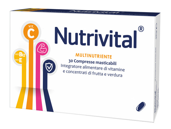Nutrivital 30 compresse masticabili | Chiedilo al Farmacista