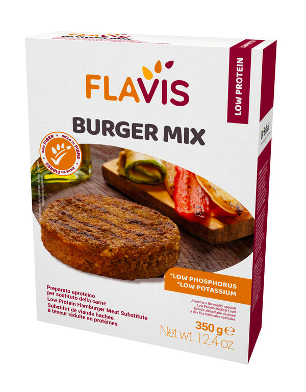 Flavis burger mix preparato aproteico per sostituto della carne 350 g ...